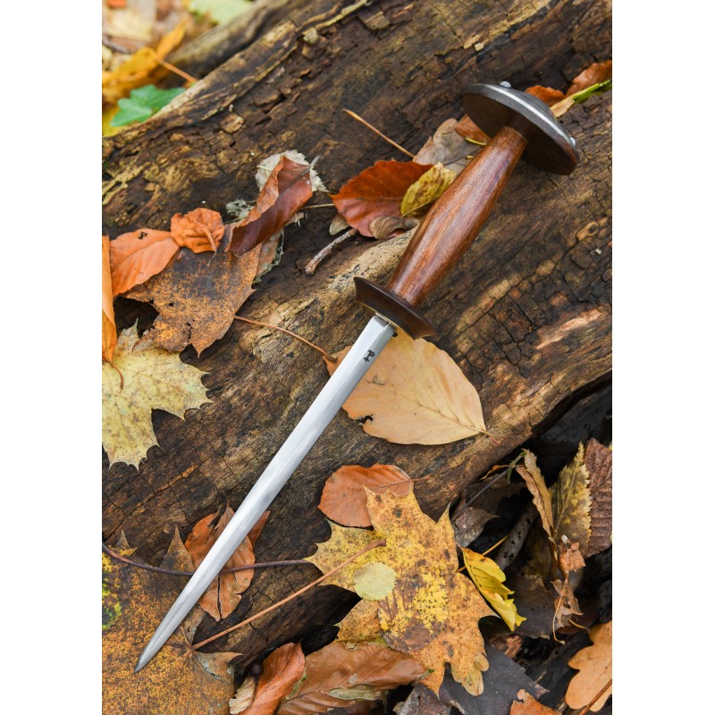 Reproduccion De Daga Rondel O Daga Rodela Siglo XV