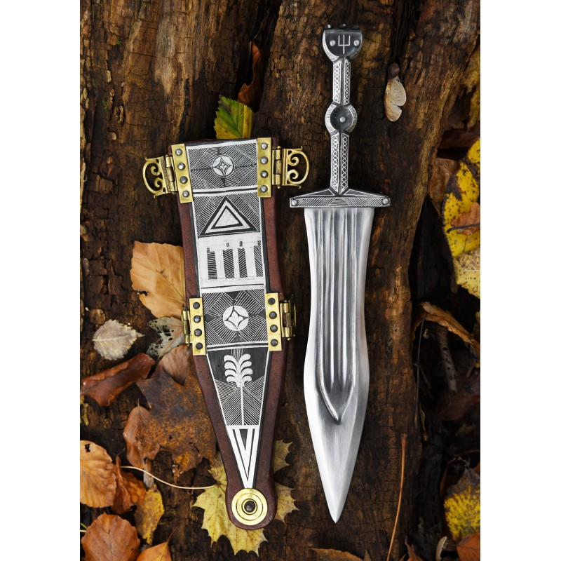 Pugio romano hallado en Vindonissa (Suiza). La Casa del Recreador.