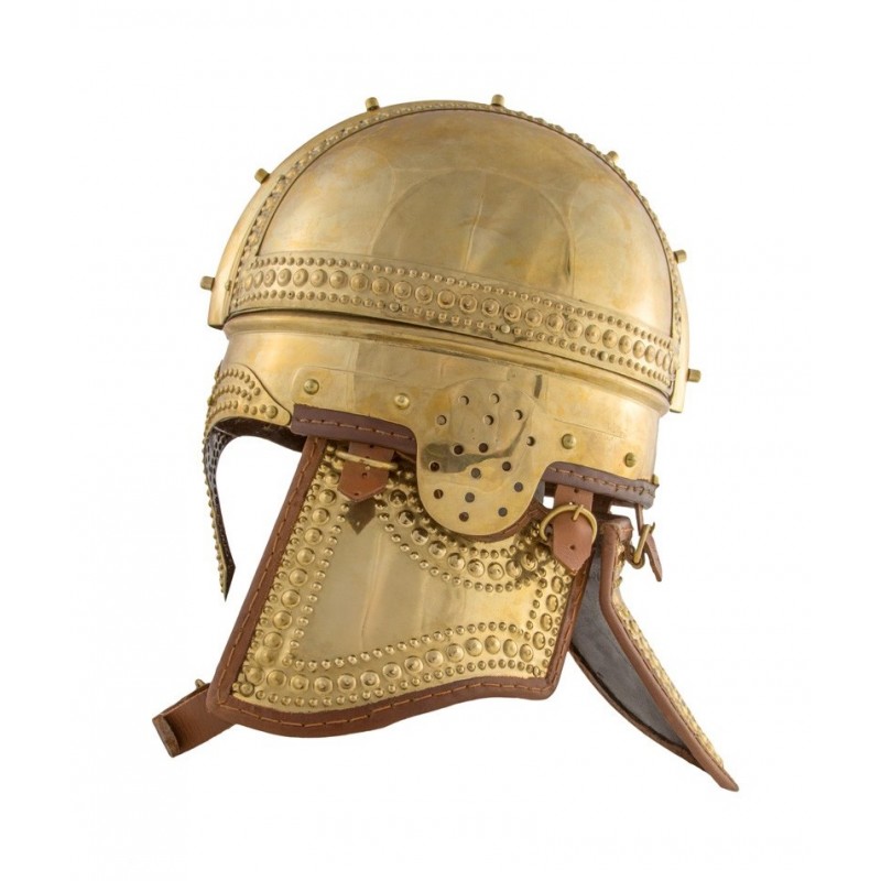 Riproduzione dell'elmo tardo-romano di Coblenza del IV secolo