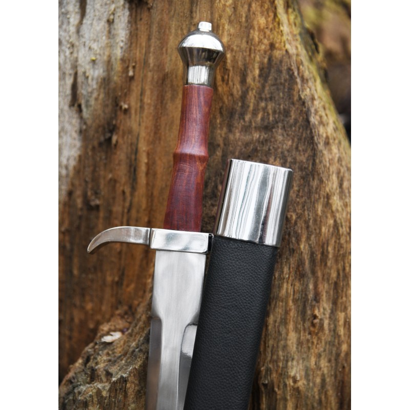 Hermosa Daga Medieval Con Vaina