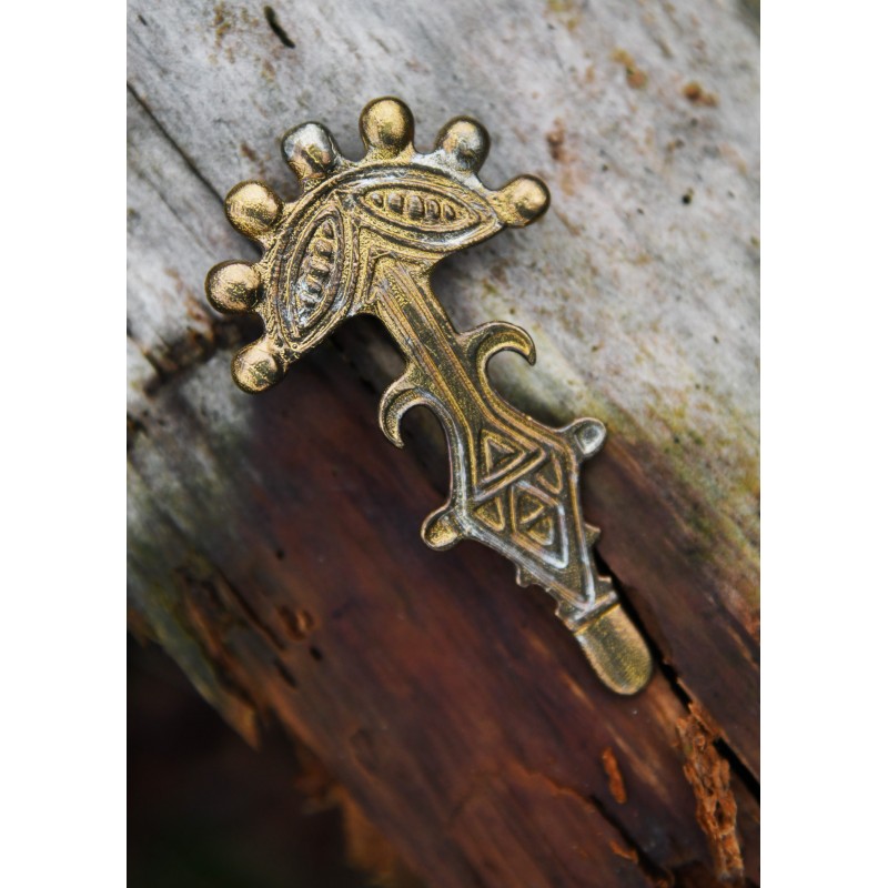 Fibule à tête rayonnante