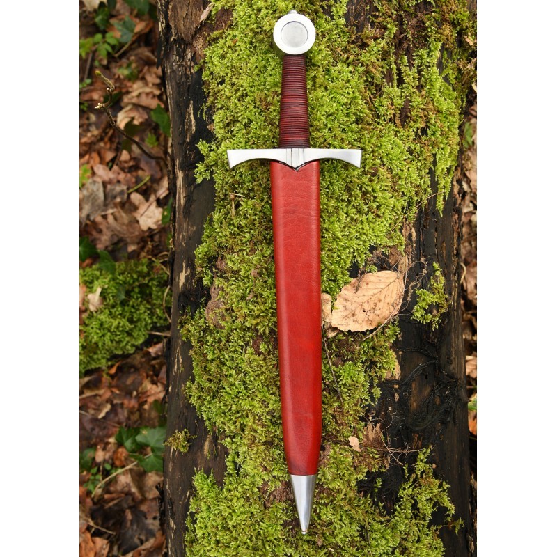 Dague médiévale avec fourreau