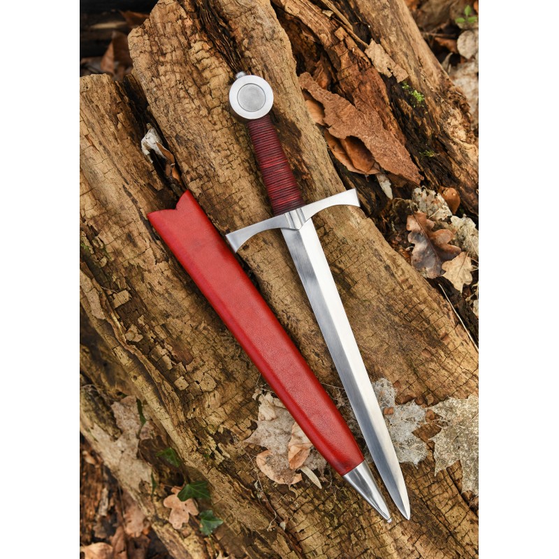 Dague médiévale avec fourreau