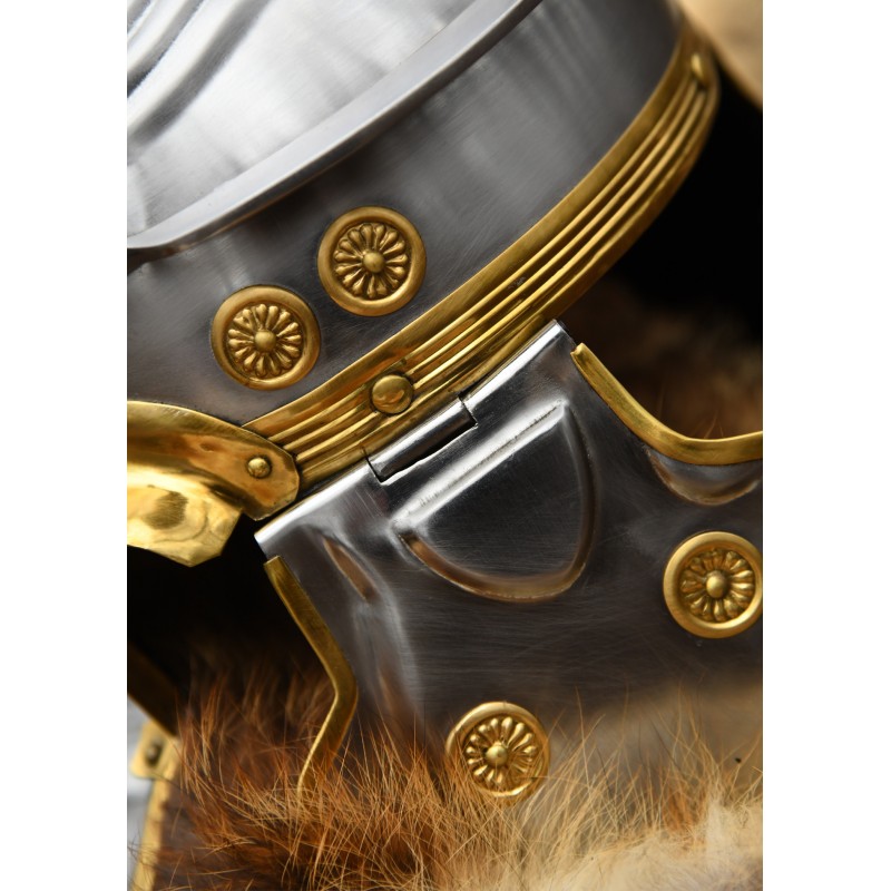 Acquista l'elmo da legionario romano Ausburgo o l'elmo imperiale gallico H