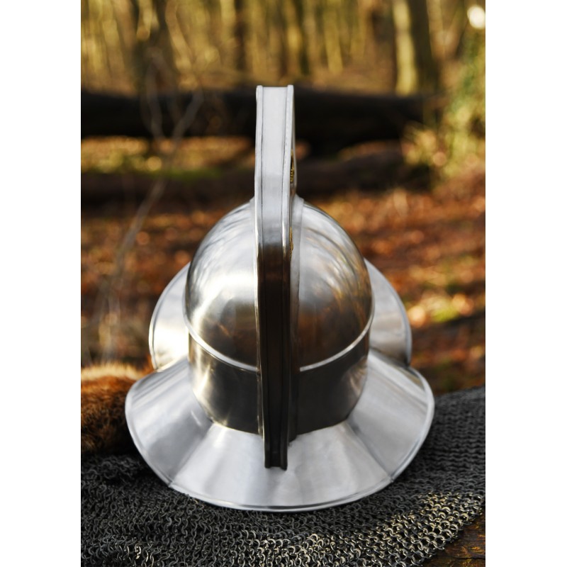 Elmo da gladiatore romano mirmillone presso La Casa del Recreador