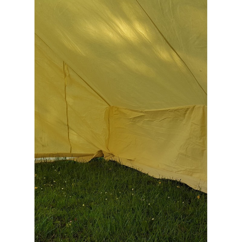 Tenda romana di contubernium realizzata in tessuto per la rievocazione ...