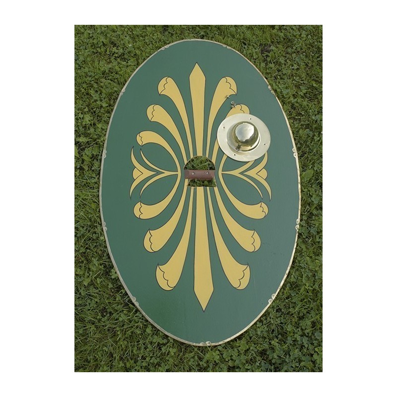 Scudo ovale romano per rievocazione storica