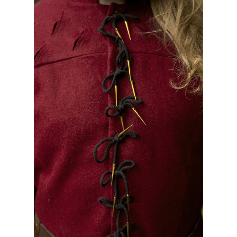 Giubba spagnola in lana con chiusura frontale