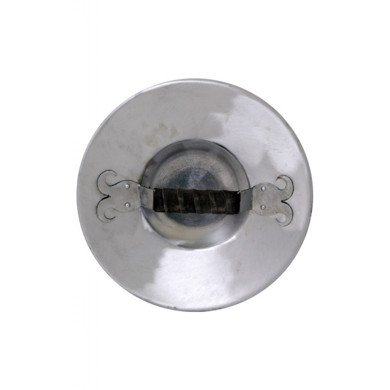 Scudo da gladiatore Hoplomachus in acciaio da 2 mm e piastre rivettate