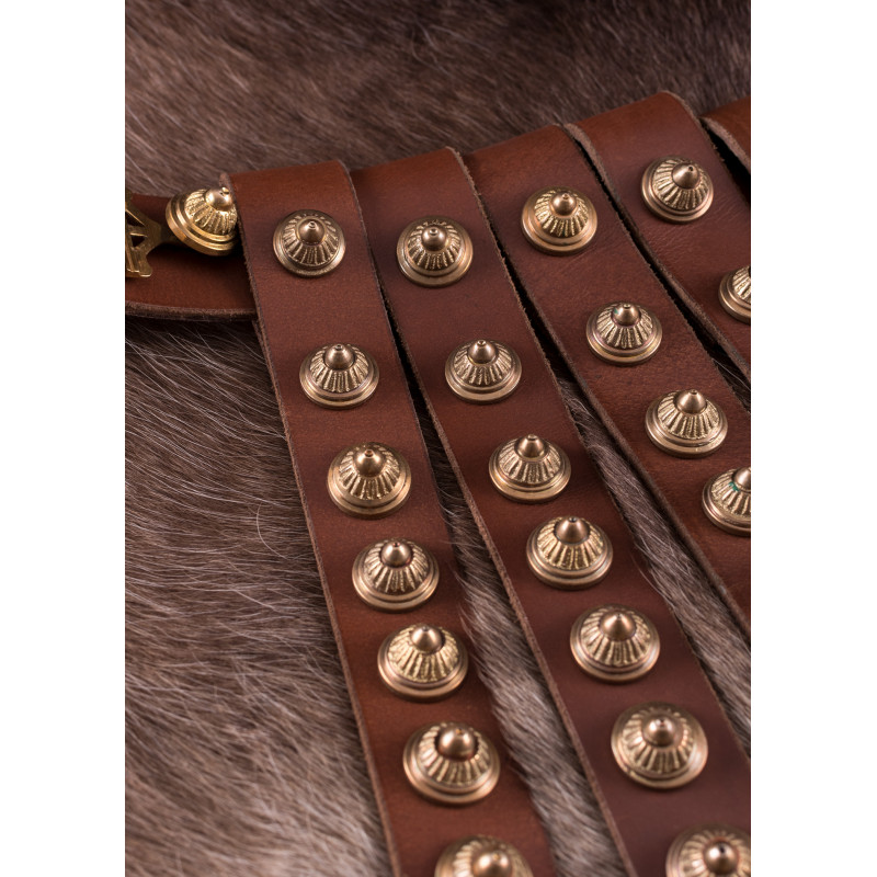 Cinturón Militar Romano Con Faldellín Para Recreacion Historica