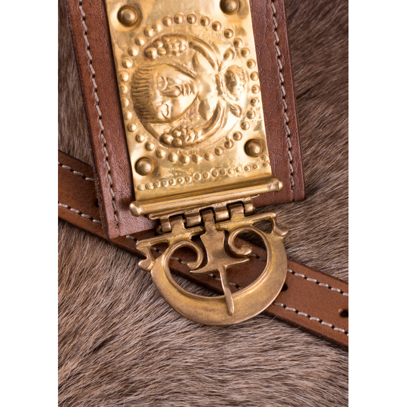 Cinturón Militar Romano Siglo I Con Faldellín y Remates