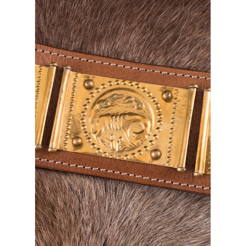 Cinturón Militar Romano Siglo I Con Faldellín y Remates