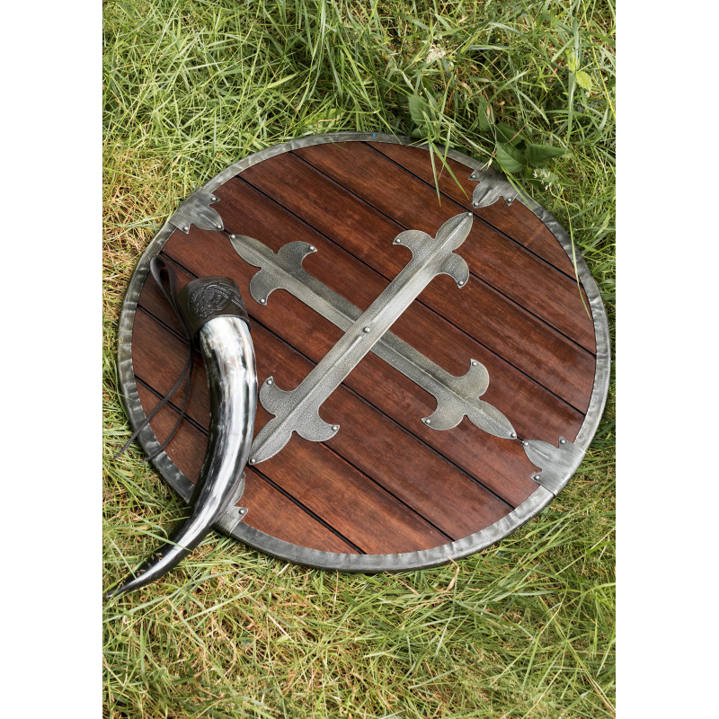 Bouclier médiéval rond