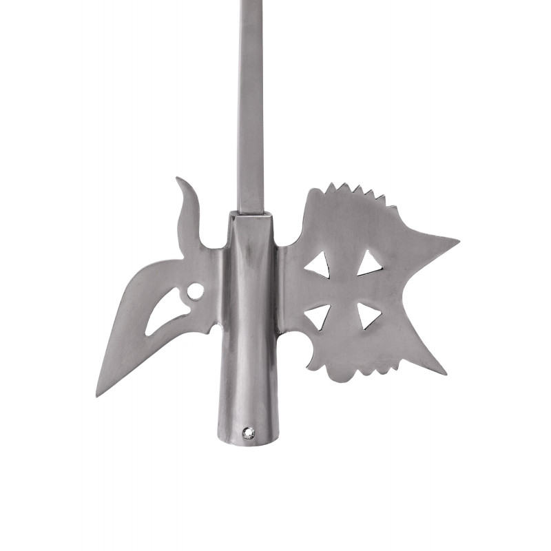 Réplica de la moharra de alabarda de estilo flamenco