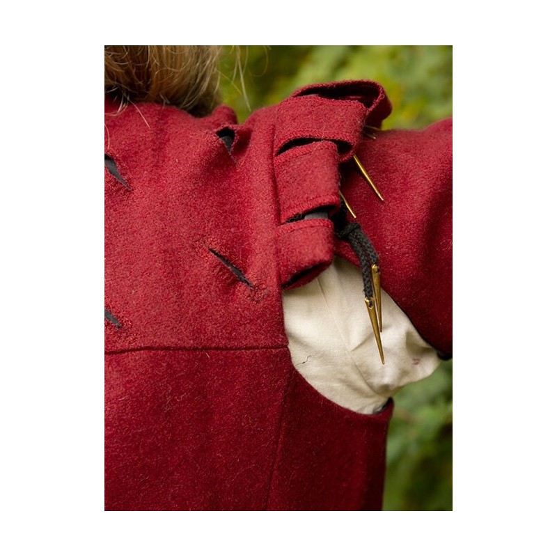 Giubba spagnola in lana con chiusura frontale